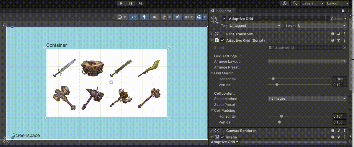 GitHub Cyberaslan UnityAdaptiveGrid Adaptive UIBehaviour With Auto